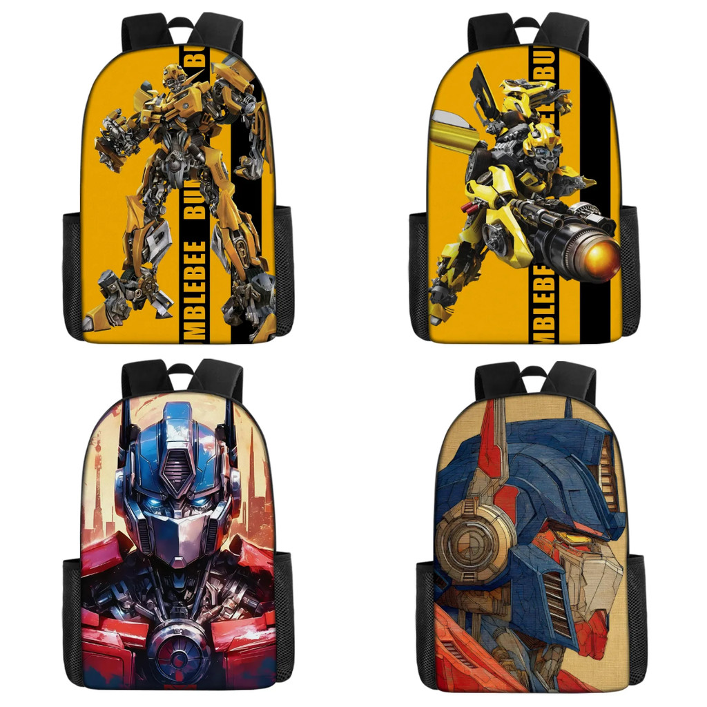20L Primary and Secondary Transformers School Bag Set 16-inch Cartoon ...