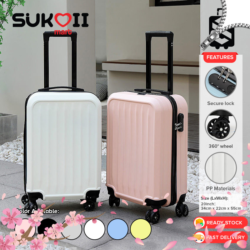 SKOI SKY TRAVELLER SKY389 20 Inch PP Material Luggage Trolley Case ...
