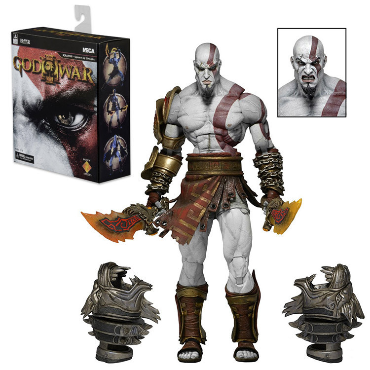 NECA God of War 3 Ultimate Kratos Kratos Kratos Kratos Boxed Deluxe ...
