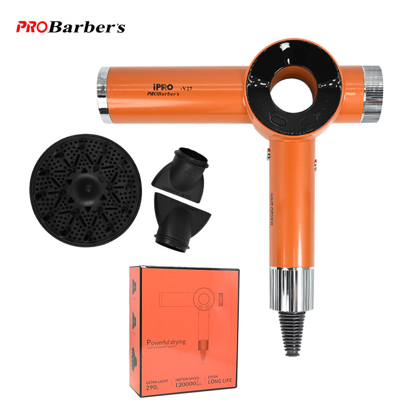 IPRO New High-Speed Fanless Hair Dryer with Brushless Motor 120,000 RPM ...
