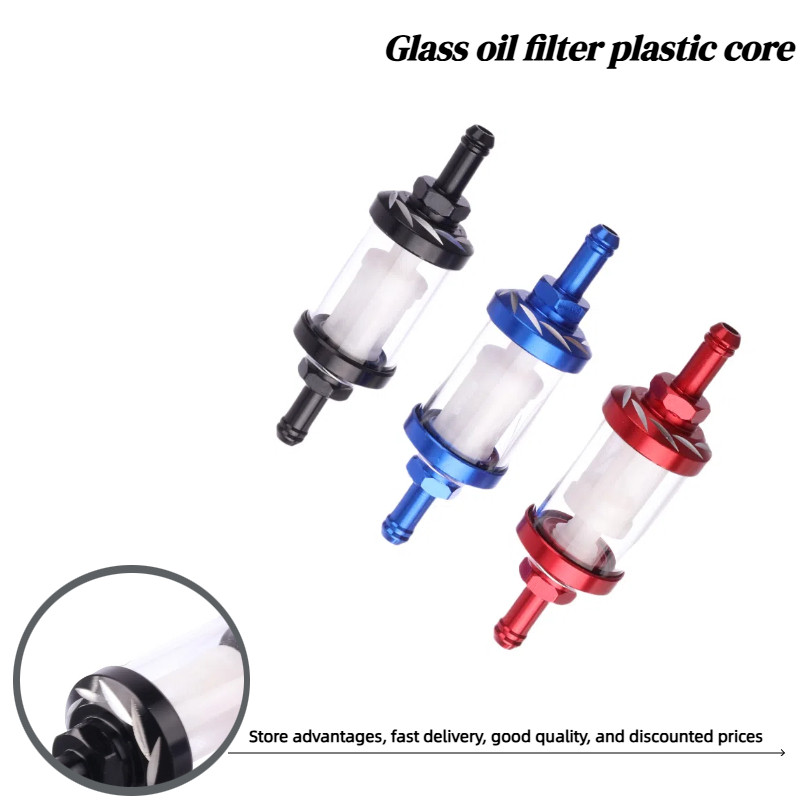 8mm Gas Fuel Gasoline Oil Filter Fuel Hose Fuel Filter For ATV CRF 250R ...