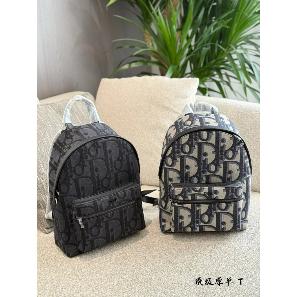Dior Dior Men's Bag 2025 New Style RIDER Presbyopic Canvas Backpack ...
