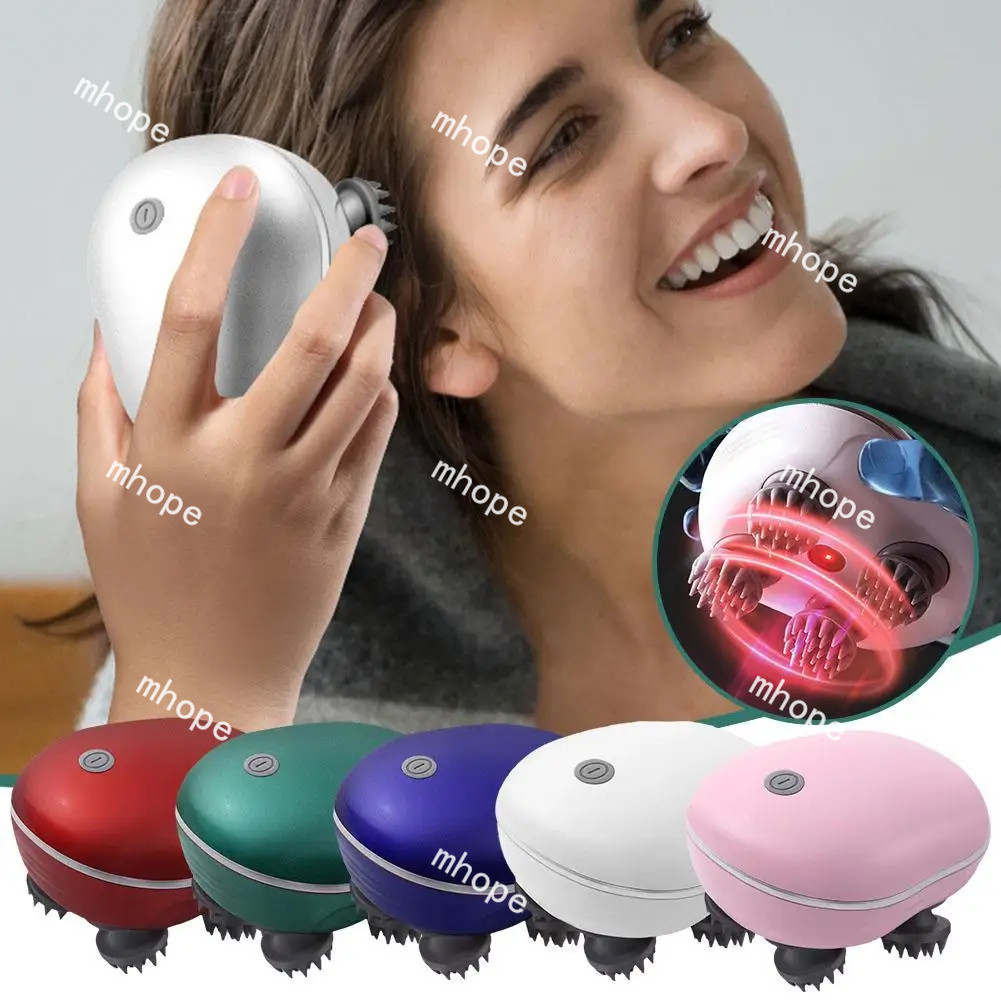 Electric Head Massager Health Care Body Massager Relax Shoulder Neck ...