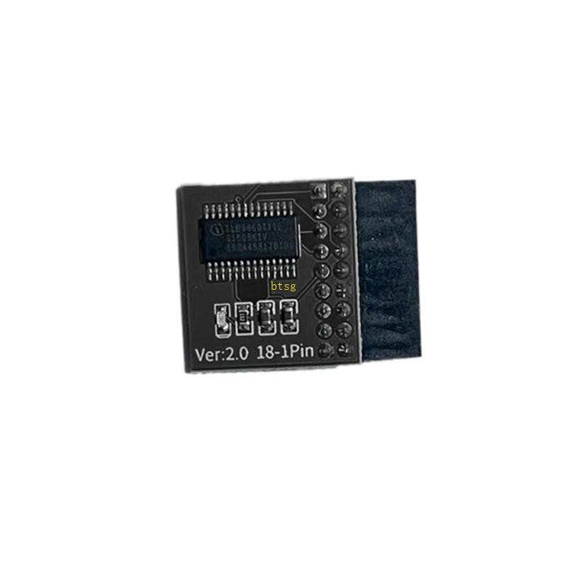 BT 18Pin TPM2 0 Module Cryptographic Processor TPM2 0 Encryption ...