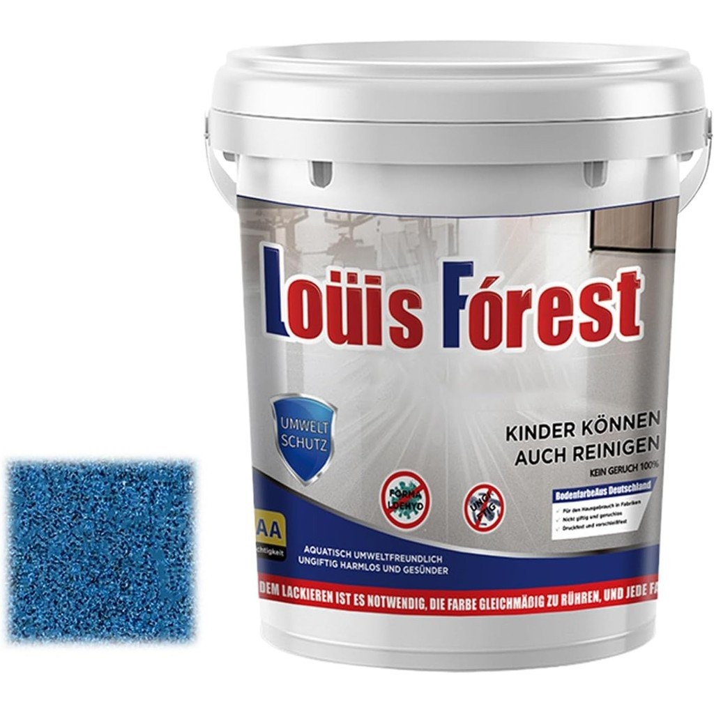 Cat Lantai Epoksi Louis Forest 2KG, Salutan Lantai Epoksi Kesan Marmar ...