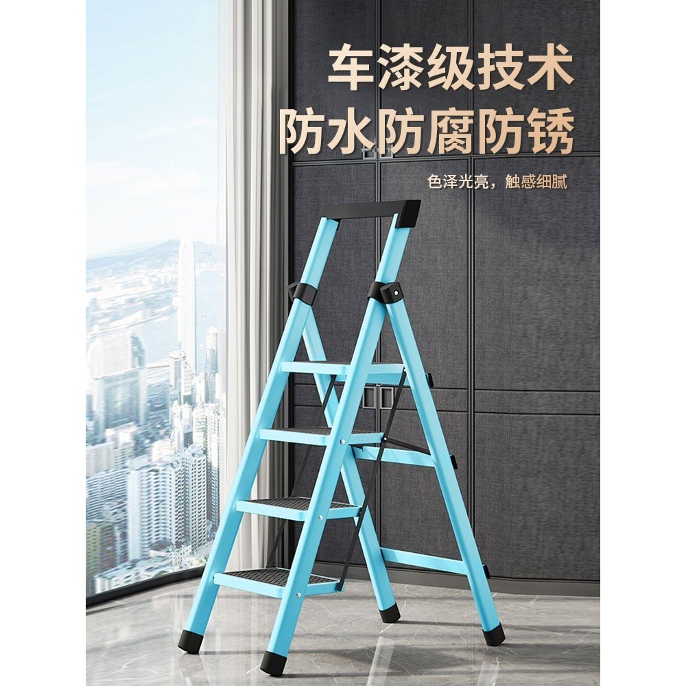 Multifunctional Household Folding Ladder Retractable Stair Climbing ...