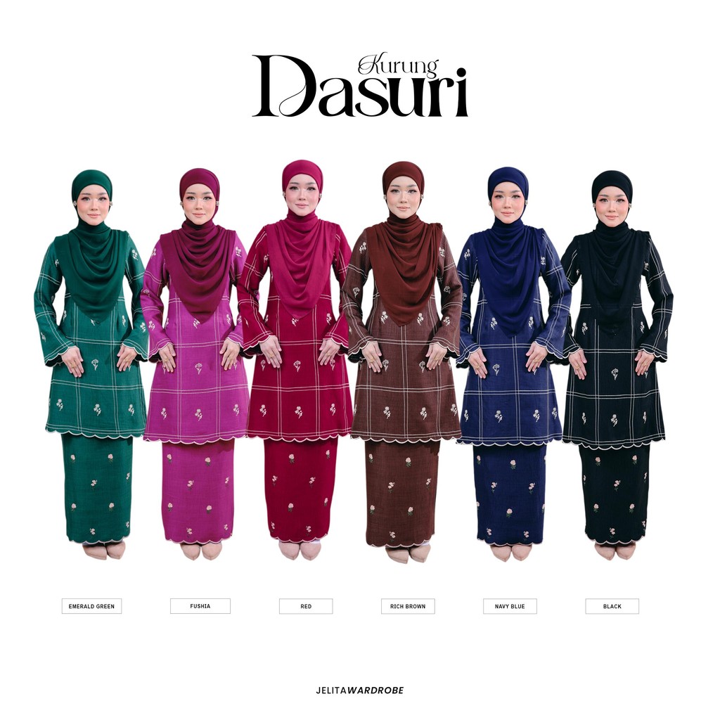 JELITA WARDROBE - KURUNG DASURI DEWASA MUSLIMAH | Shopee Malaysia