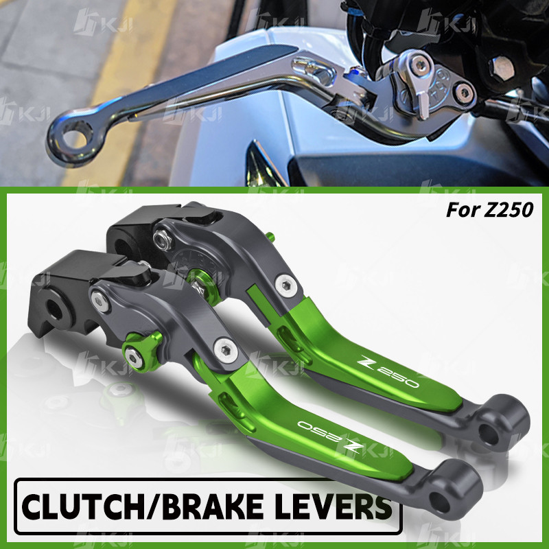 For KAWASAKI Z250/Z250SL Clutch Brake Lever Folding Adjustable Handle ...