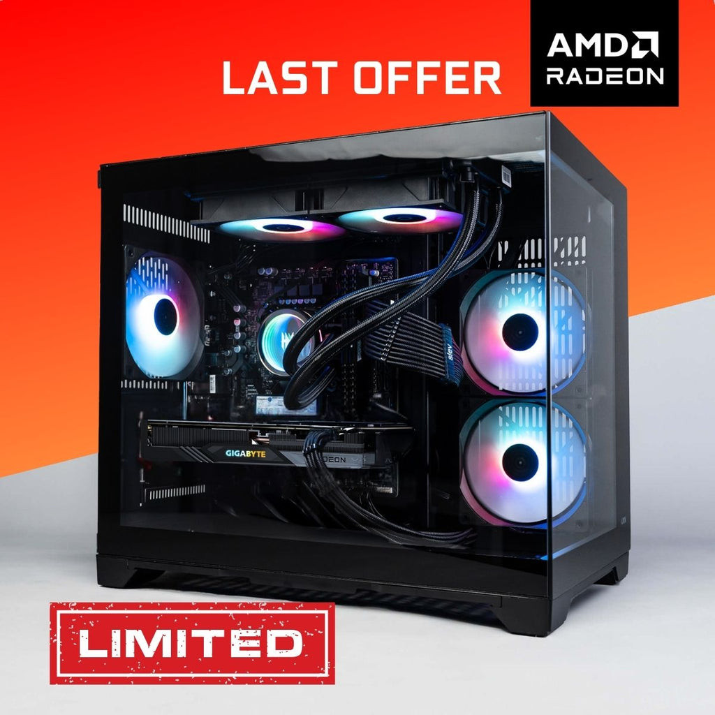 INFINITY - AMD Ryzen 5 8400F / Radeon RX 9070 Gaming PC | Shopee Malaysia