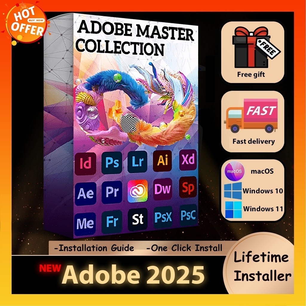 Win/Mac 2024 ~ 2025 ┃ Photoshop、Illustrator、Premiere Pro、After Effects ...