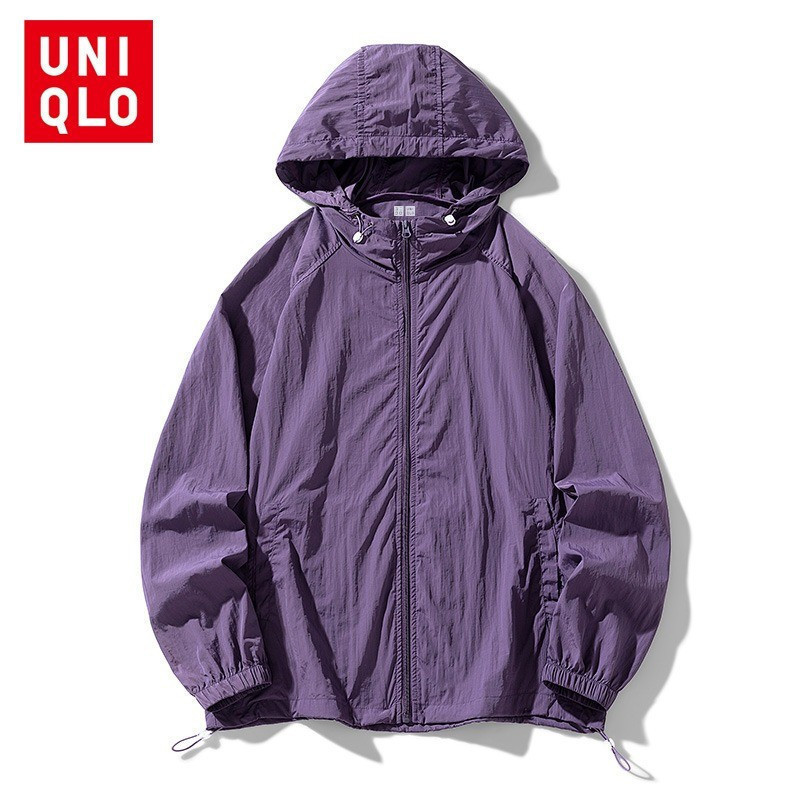 Free Shipping: Uniqlo UPF50+ Lightweight Windbreaker with Hood - Summer ...