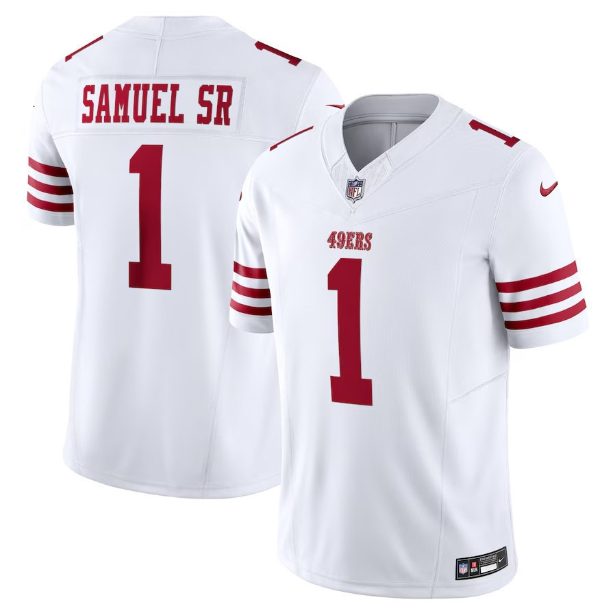 Men's San Francisco 49ers Deebo Samuel Sr NFL Red Limited American ...