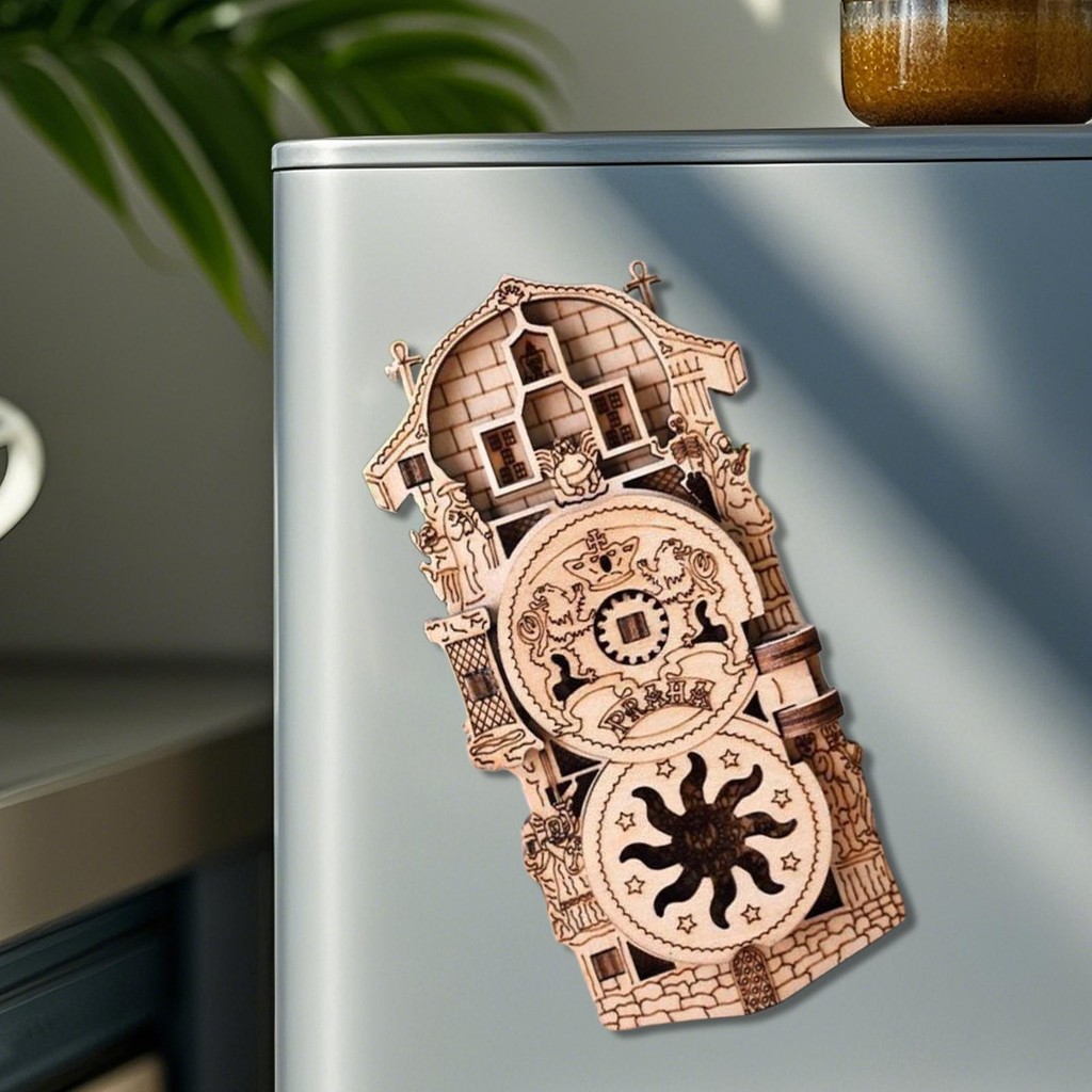Astronomical Clock Fridge Magnets Magnetic Decals for Car Refrigerator ...