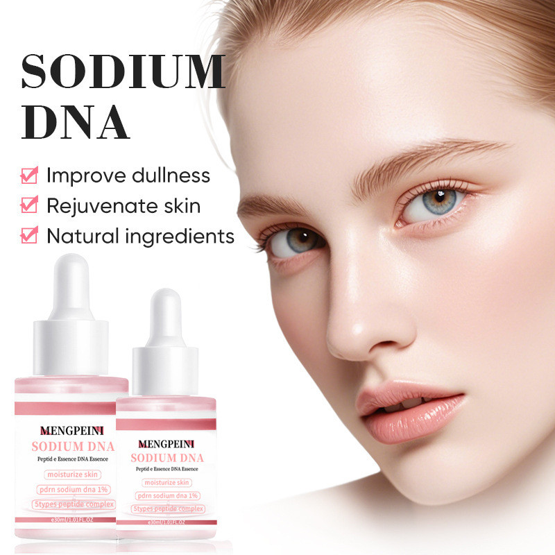 MENGPEINI Salmon DNA Sodium Pink Peptide Serum Reduce Fine Lines ...