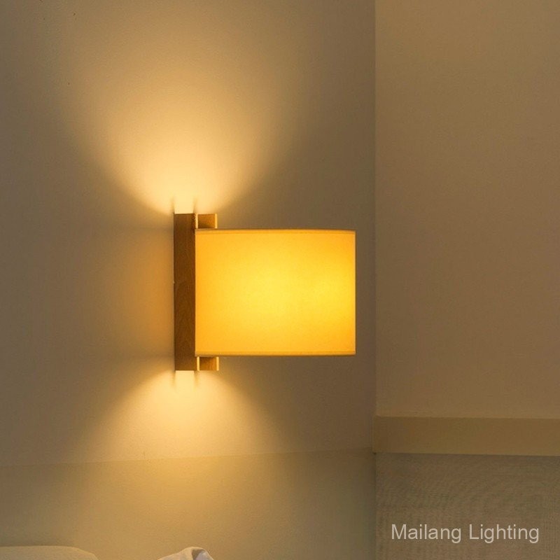 Lampu Dinding Bilik Tidur Gaya Vintage Retro Jepun Wabi-Sabi Lampu ...