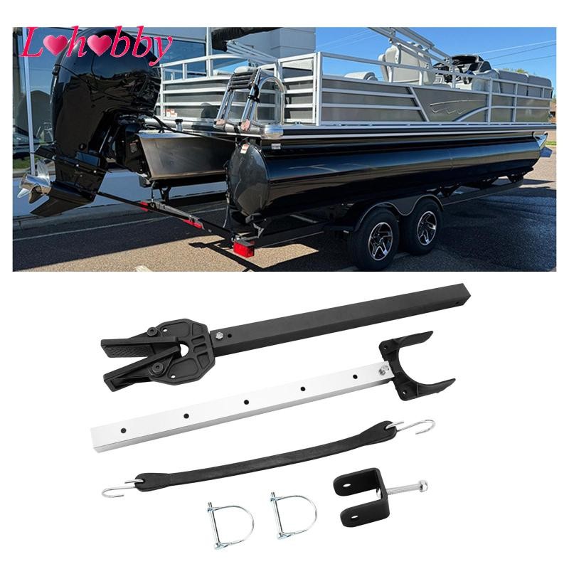 [Lohobby] Adjustable Boat Transom Mount with Composite Head 22.99-40.75 ...