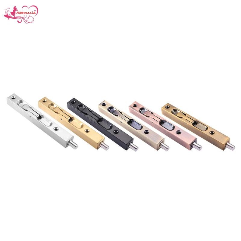 [Abbraccia] Fireproof Brushed Stainless Hidden Door Security Bolt Latch ...