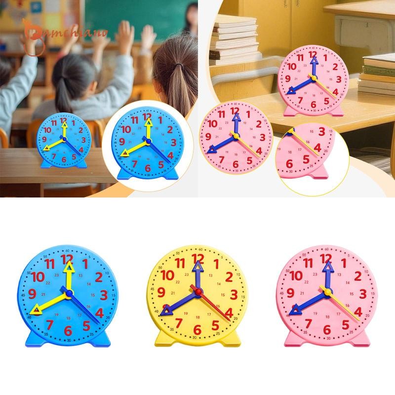 gamchiano Kids Learning Clock, Handy Realistic Table Clock for Basic ...