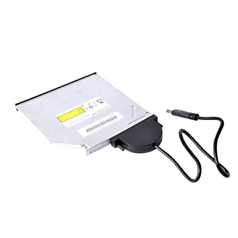 Kabel USB 2.0 SATA Kabel Penyesuai Pemacu Optik Kabel Pemacu CD/DVD-ROM ...