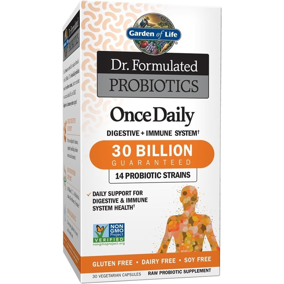 Garden of Life Dr. Daily Formula Probiotics-Lactic Acid Acid ...
