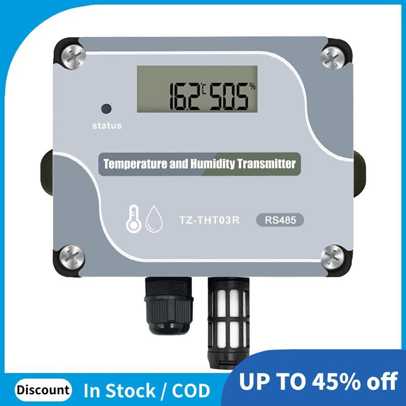 RS485 Temperature Humidity Sensor Modbus RTU Temp Sensor Digital ...