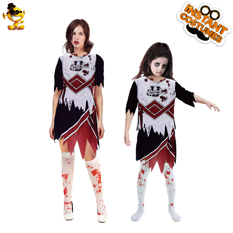 Children Halloween Carnival Party cosplay Zombie Costume Girl Horror ...
