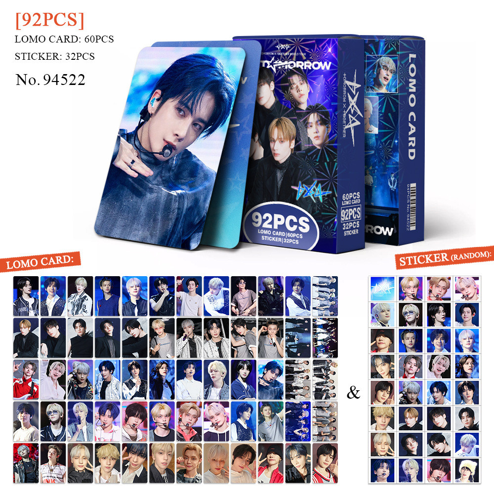 92pcs World Tour The Star Chapter TOGETHER Lomo Cards 2025 DECO KIT ...