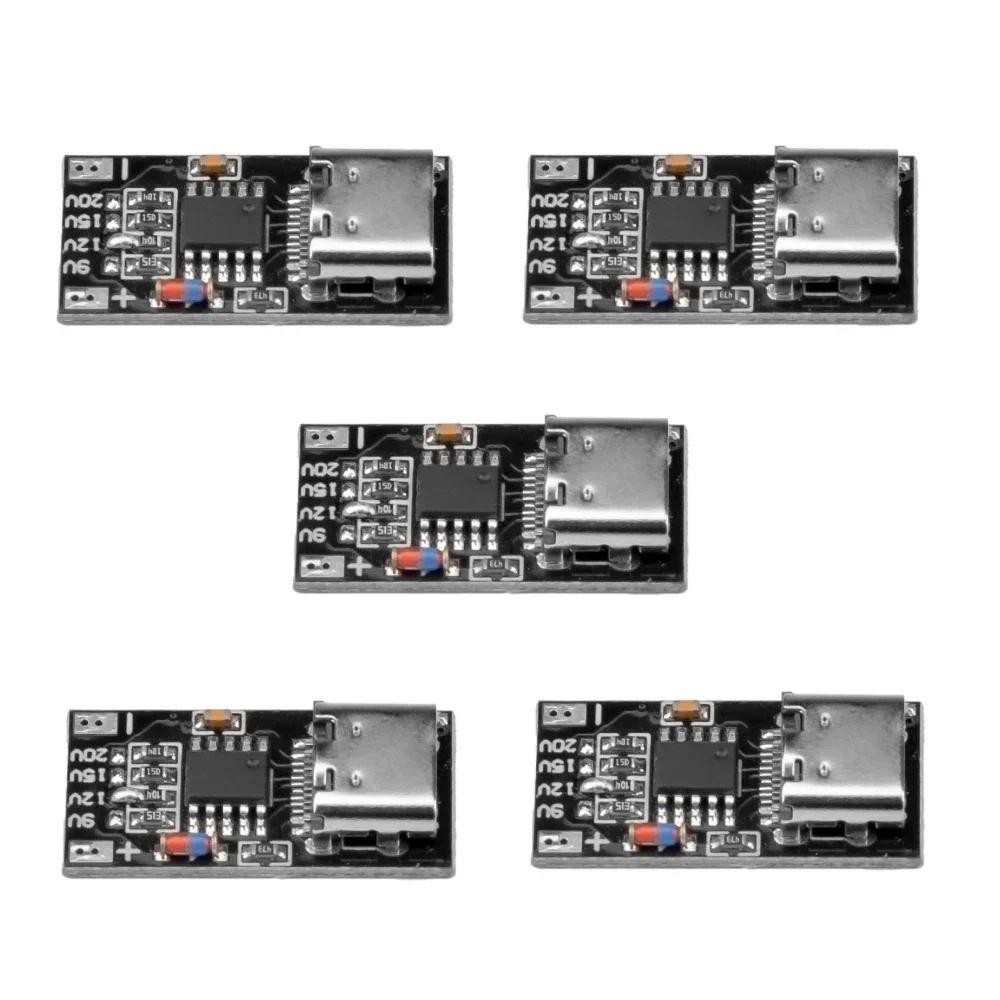 1/5PCS PD/QC/AFC TYPE-C Decoy Board USB Boost Module PD3.0 2.0 PPS/QC4 ...