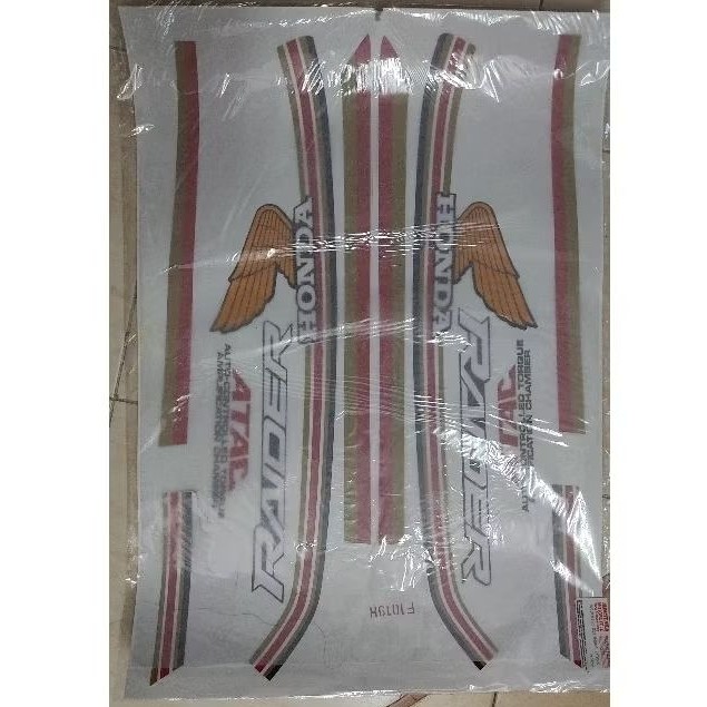 Honda raider stripe rohtmans | Shopee Malaysia