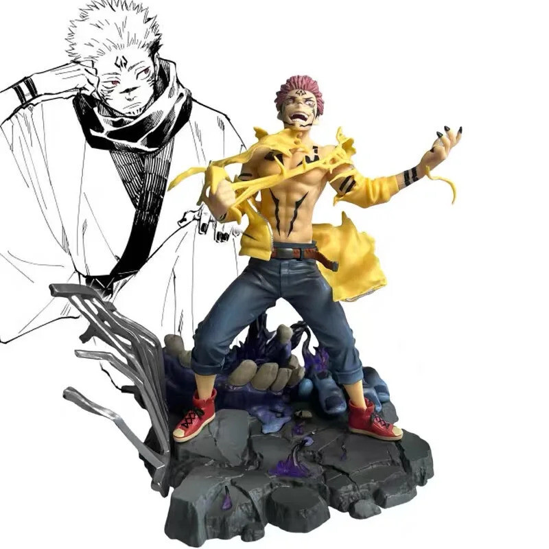 Jujutsu Kaisen Anime Figure Ryomen Sukuna The Curse King Itadori Yuji ...