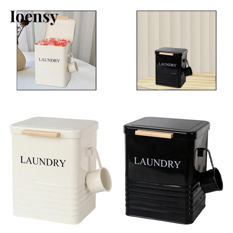 [Ioensy] Detergent Container for Powder Container And Large Storage ...