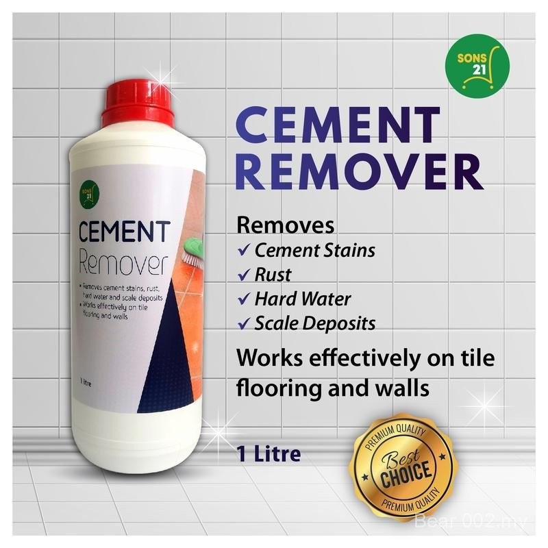 Cement Remover Tile Cleaner Removes Cement Stain, Rust Stain, Grout ...