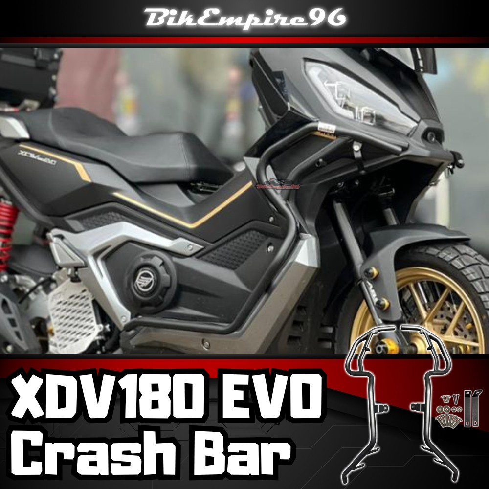 XDV180 Evo Crash Bar Heavy Duty Premium Design Frame Solid Strong ...
