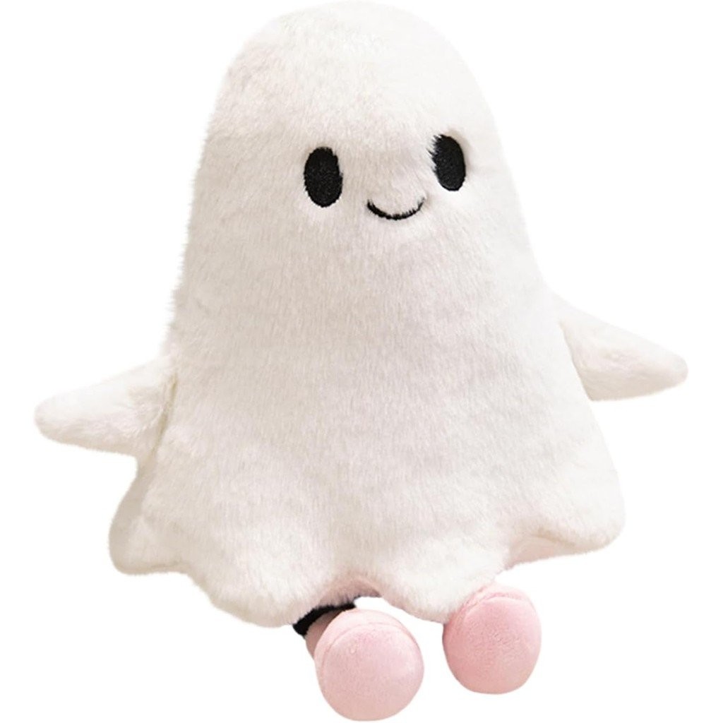 Mainan Mewah Hantu Halloween, Bantal Sumbat Hantu Putih Comel 11.8 ...