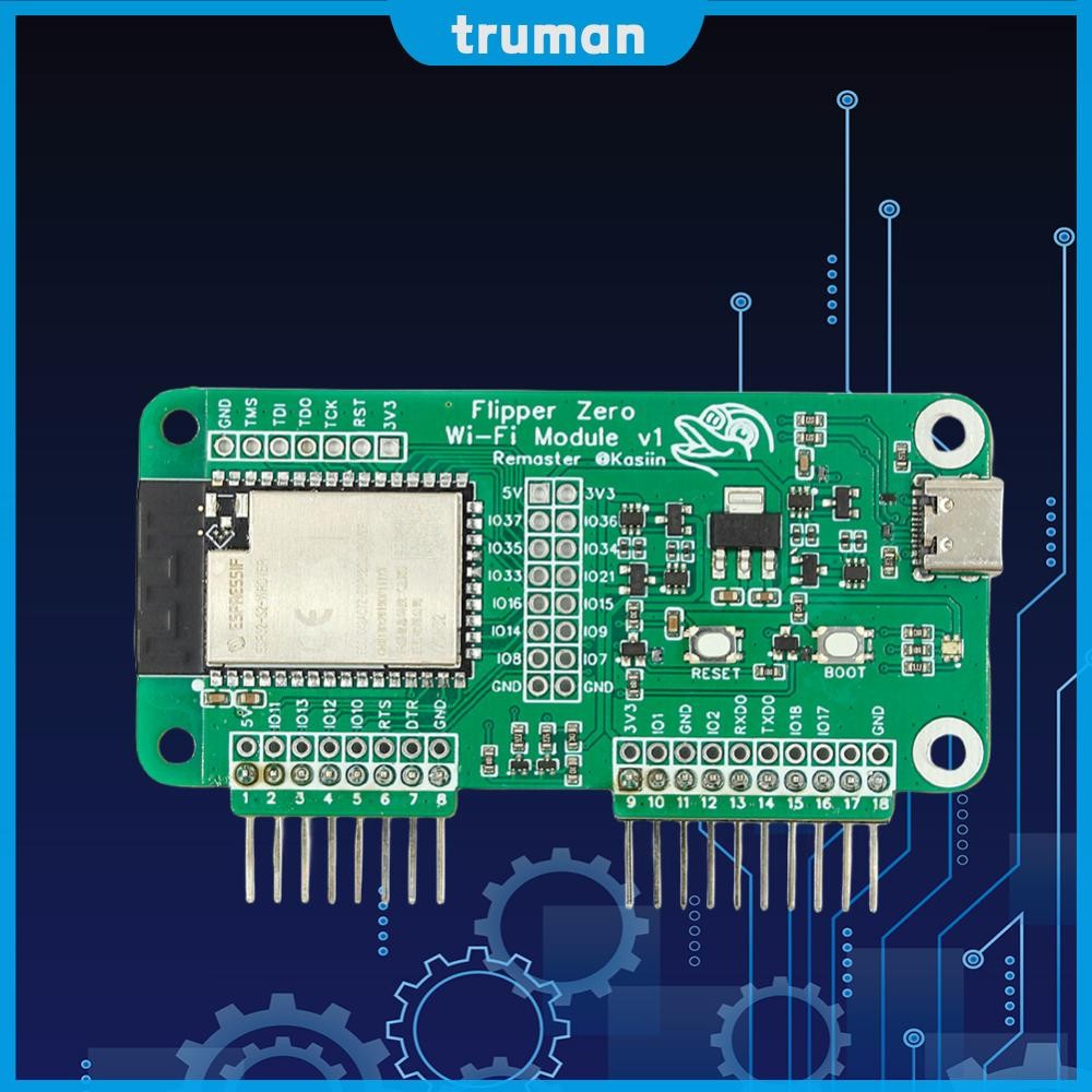 For Flipper Zero WIFI Dev Board PCB Prototyping Board Compatible with Official Documents WIFI ...