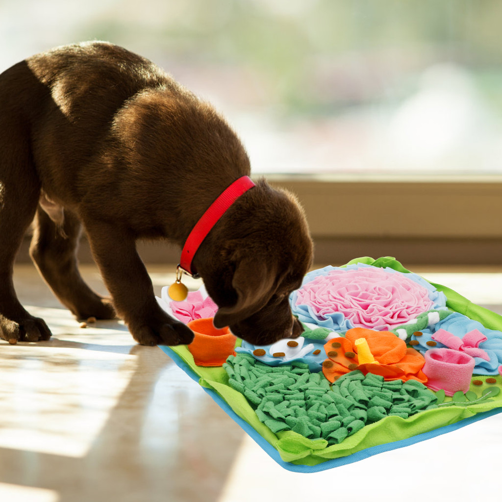 Pet Snuffle Feeding Mat Interactive Dog Sniff Feeding Mat Machine ...