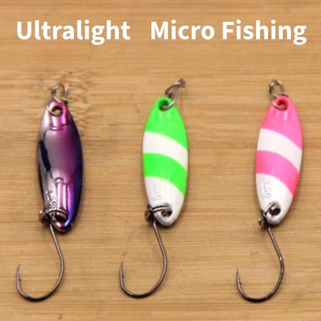 Juyang Mini Fishing Spoon Ultralight Gewang Pancing Ikan Kecil Teknik ...