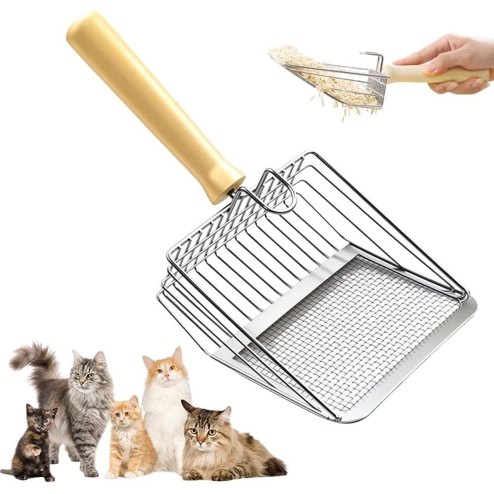 Sudu Sampah Kucing, Sudu Sampah Kucing Logam Baharu 2025 dengan ...