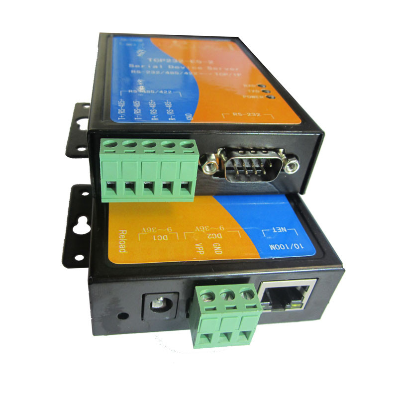 Industrial Grade Serial Port Server RS232/485/422 Module modbus Gateway ...