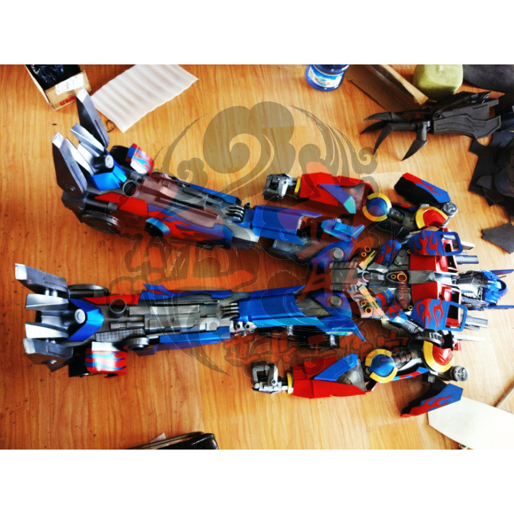 Transformers Optimus Prime Real Wear COS Props Costume Bar Warm-up ...
