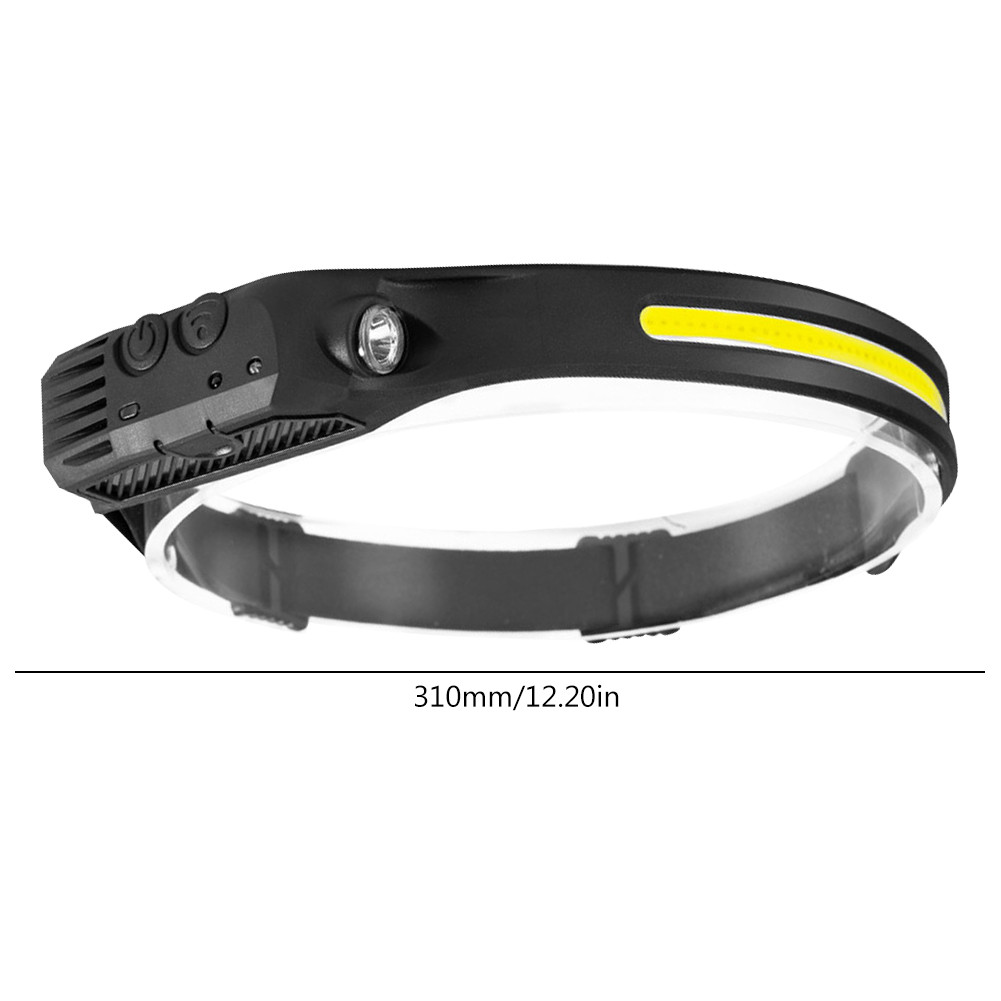 discount LED Headlamp USB Charging Waterproof Running Head-Mounted ...