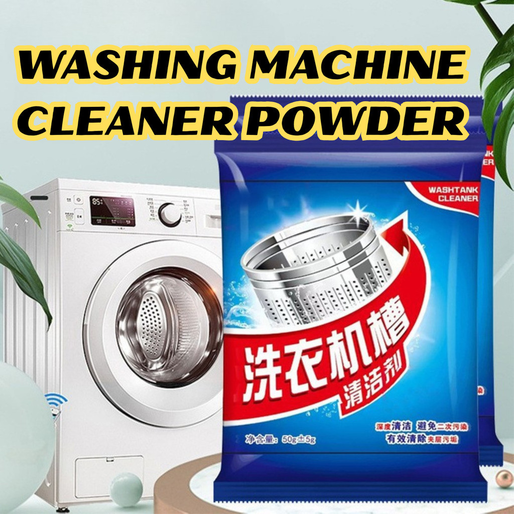 Washing Machine Cleaner Powder 50g Drum Cleaner Deep Clean Odor Removal ...
