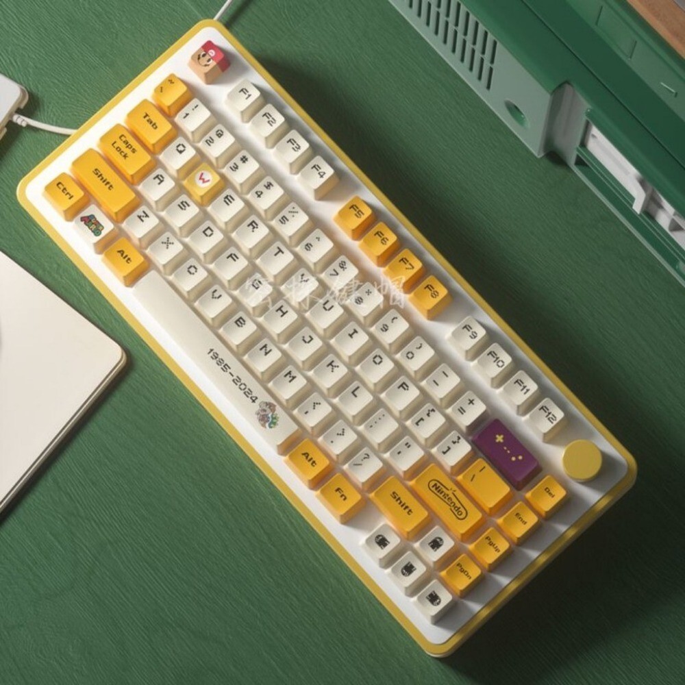 Super Mario Keycap OEM Profile 118 Keys PBT Dye Sublimation Wooting ...