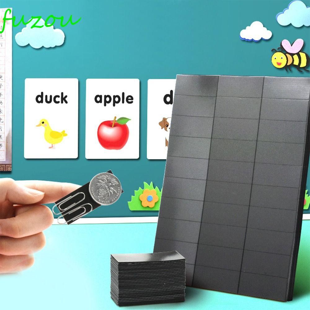 FUZOU Magnet Blackboard Sticker, Teaching Aids Flexible DIY Magnetic ...