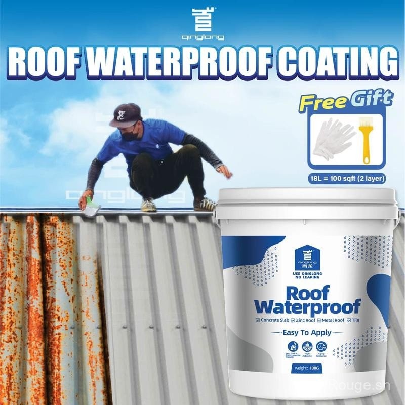 18KG | QL-ROOFING WATERPROOF COATING | KEBOCORAN AIR BUMBUNG | Dinding ...