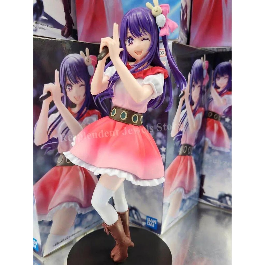 Original Bandai OSHI NO KO Hoshino Ai Action Figure Anime Toy Banpresto ...