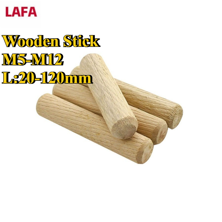 LAFA Kayu Pasak Kualiti Tinggi | Saiz M5-M12, Panjang 20-120mm | Untuk ...