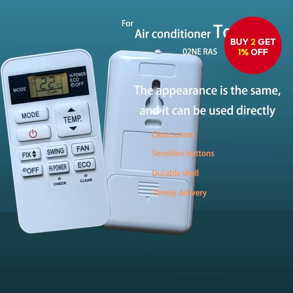 New Remote Control for Toshiba Air Conditioning Model 02NE RAS is ...