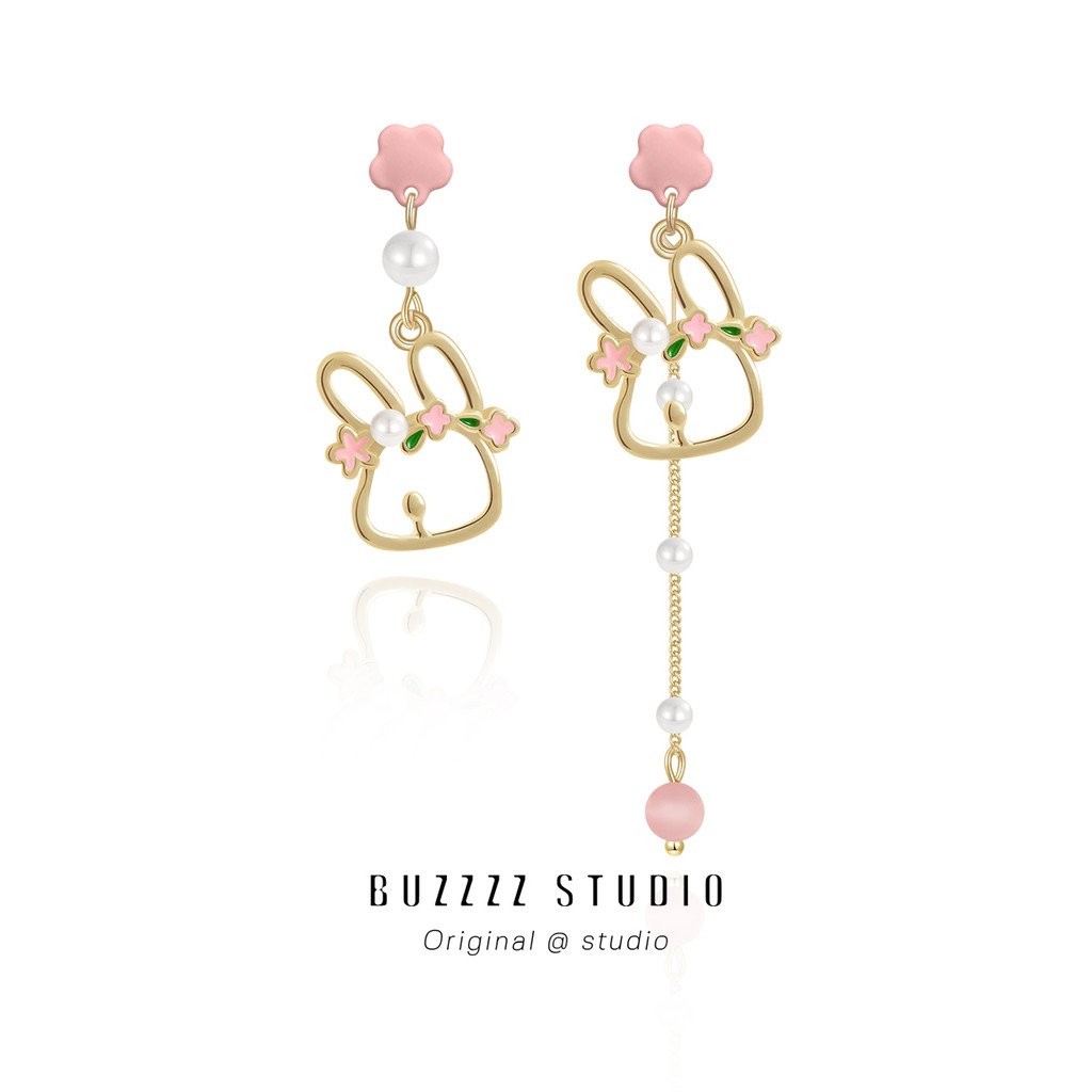 Anting-anting Bunga Karangan Bunga Anting-anting Panjang Gaya Gadis ...
