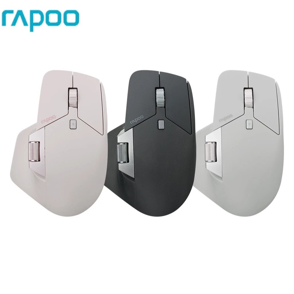 Rapoo MT760 (L/M) Wireless Rechargeable Mouse 4000 DPI Bluetooth mouse ...